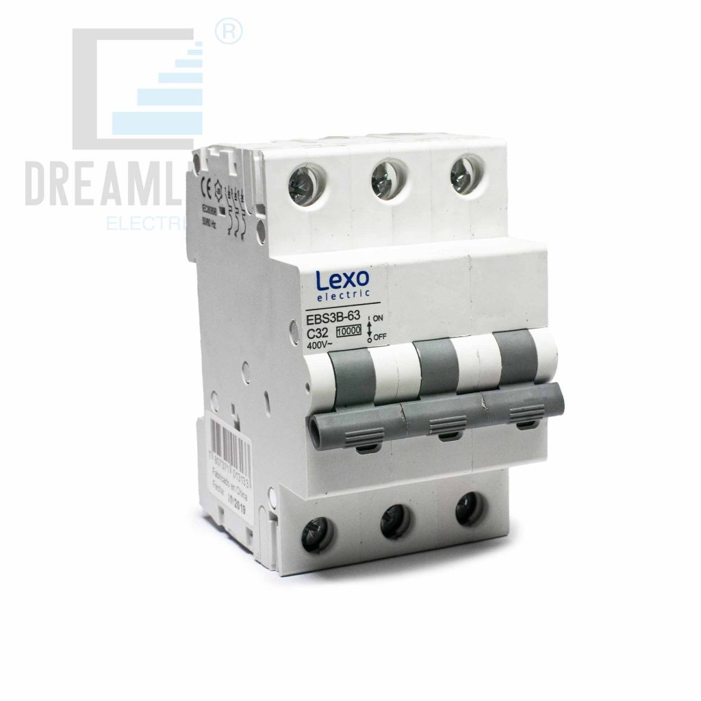 AUTOMATICO TRIFASICO 3X32A 10K CURVA C LEXO – DREAMLIKE