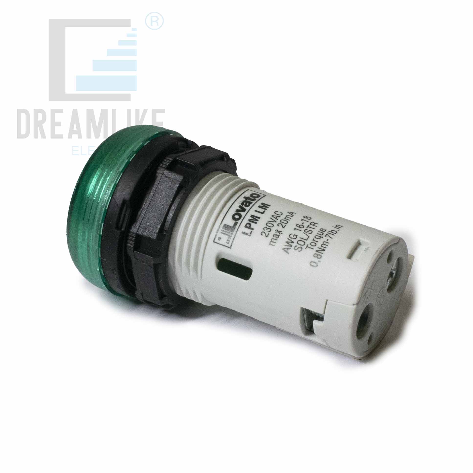 Luz Piloto Verde Lovato – DREAMLIKE