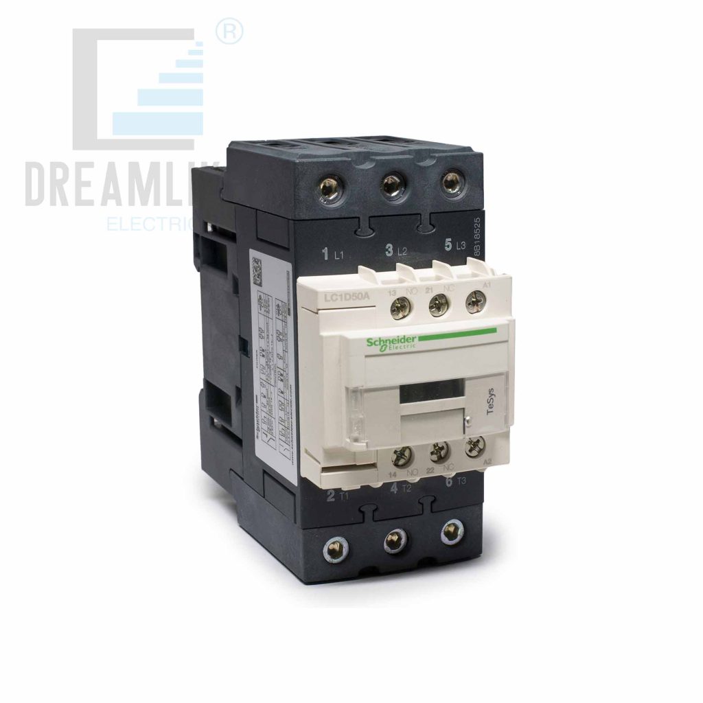 Contactor Lc1d50a Tesys D, Trifásico 3p 50a, 40hp A 220vac Schneider ...