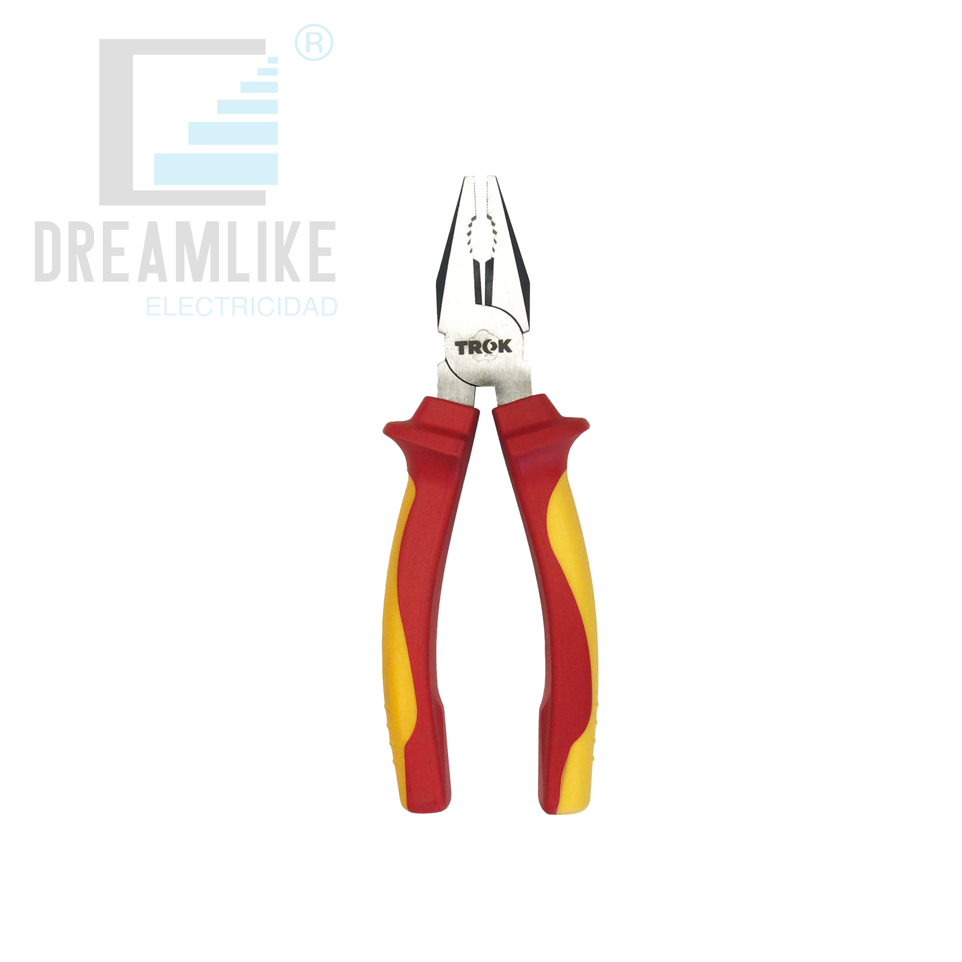 Alicate Aislado Universal 7″ 1000V 185MM TROK – DREAMLIKE
